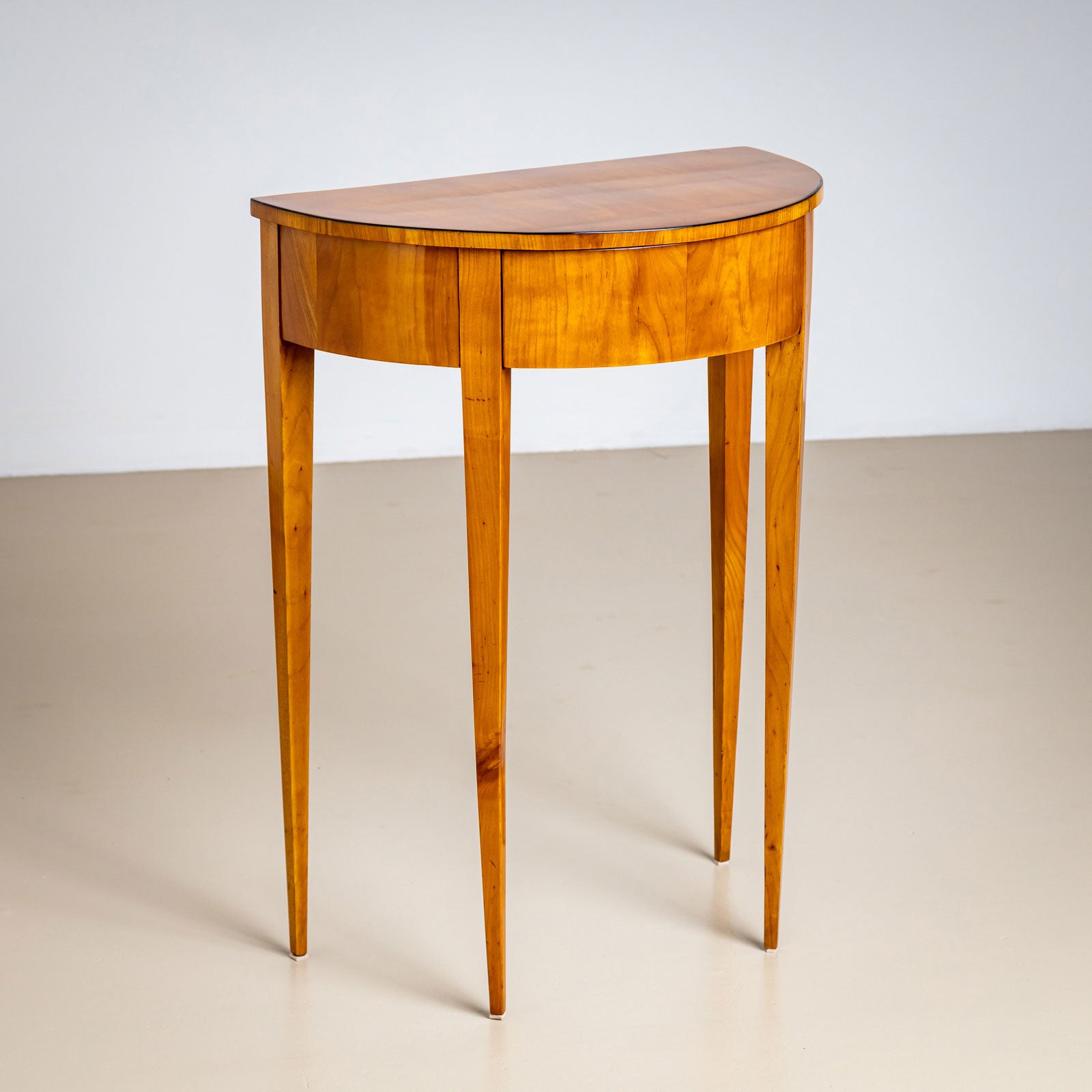 Biedermeier Demi Lune Console Table in Cherry, Germany circa 1820 ...