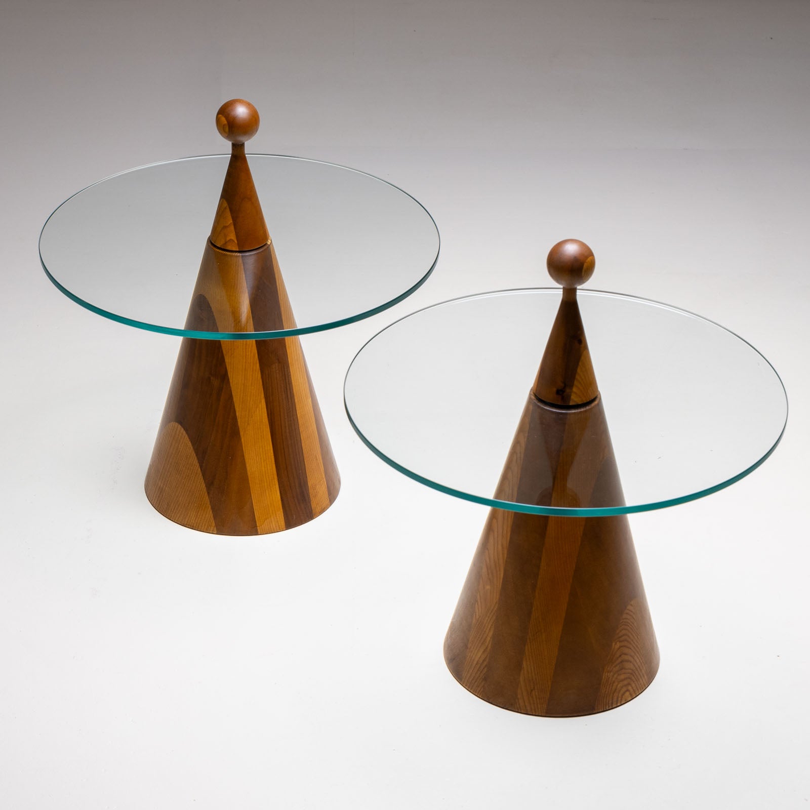 Pair of conical Side Tables, Italy 21st Century – Karl Kemp Antiques