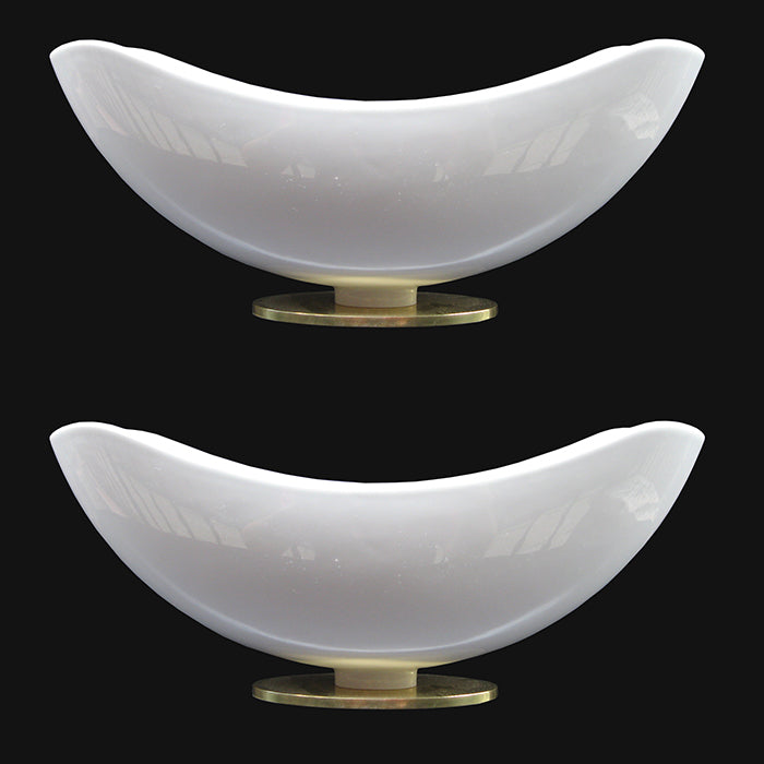 Pair of KPM Porcelain "Flower Boat" Footed Vases – Karl Kemp Antiques